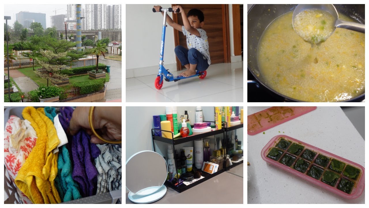 Productive Vlog | Panner curry potluck with friends | Healthy Meal for ...