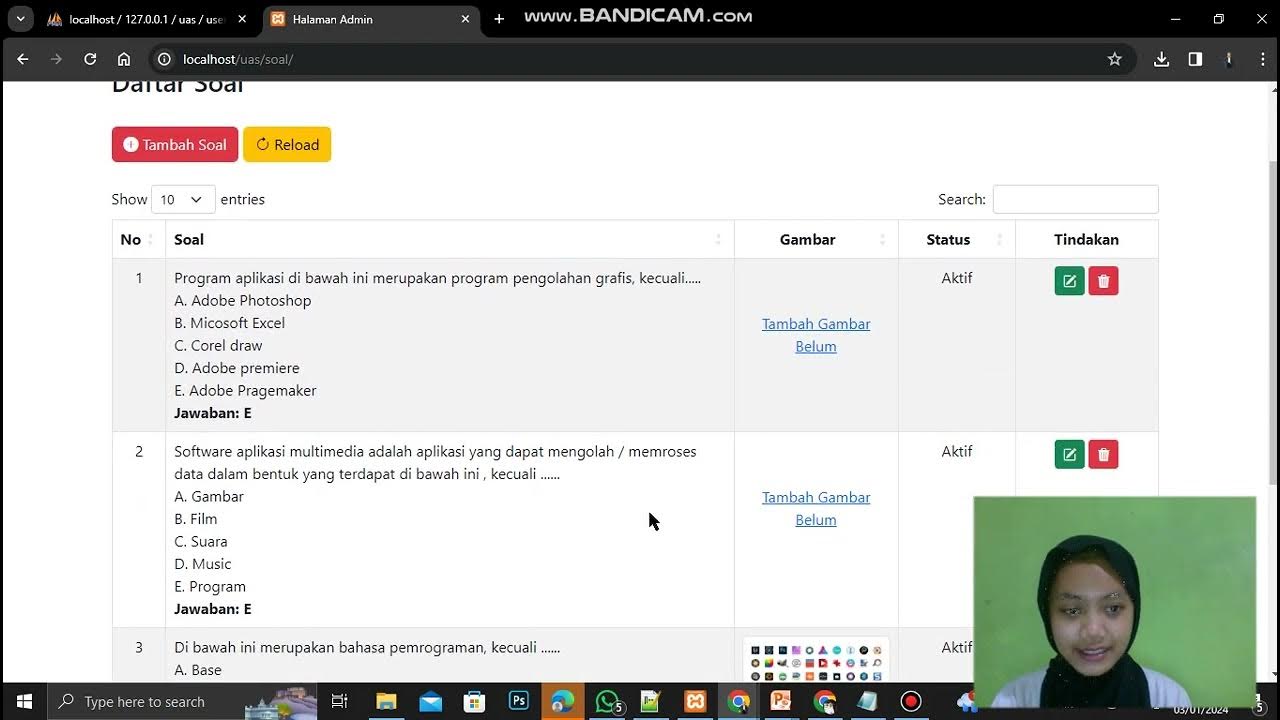Presentasi UAS Pemrograman Basis Data - YouTube
