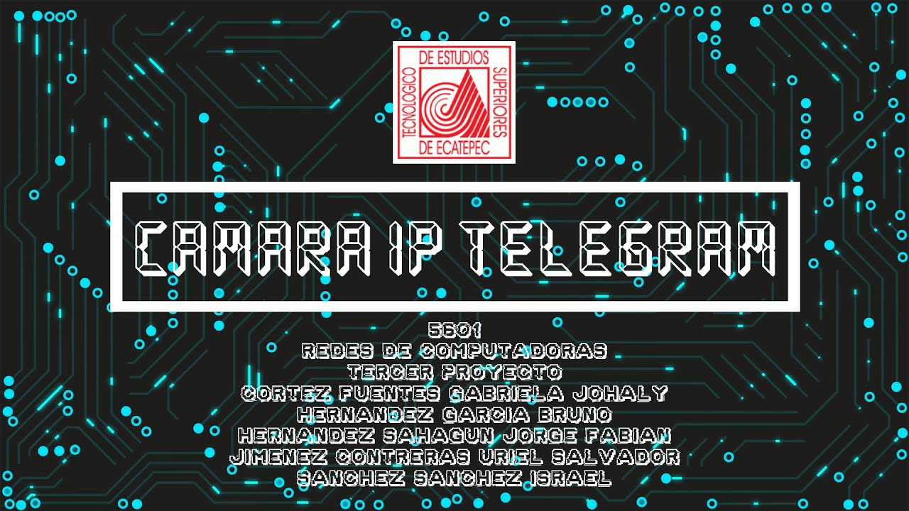 Camara IP que funciona con telegram - YouTube