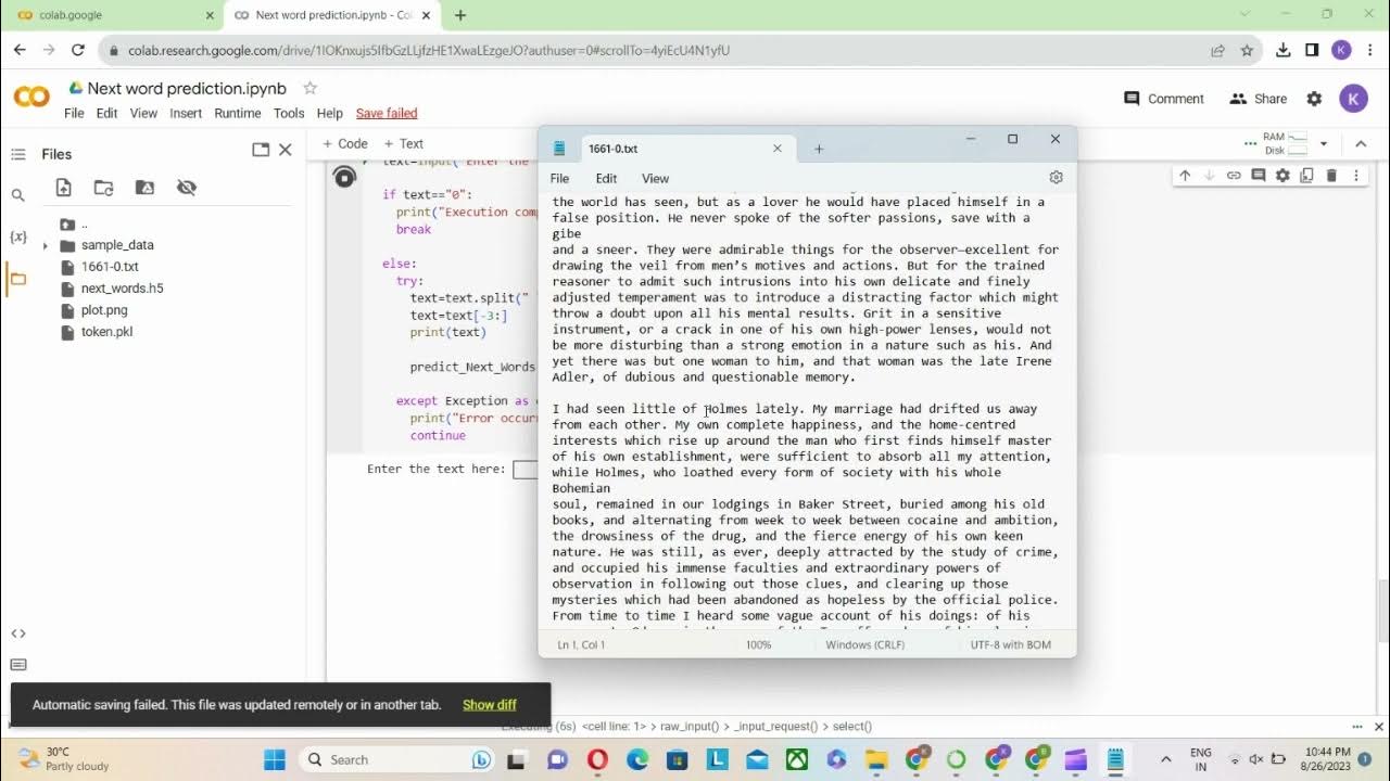Next word prediction - YouTube