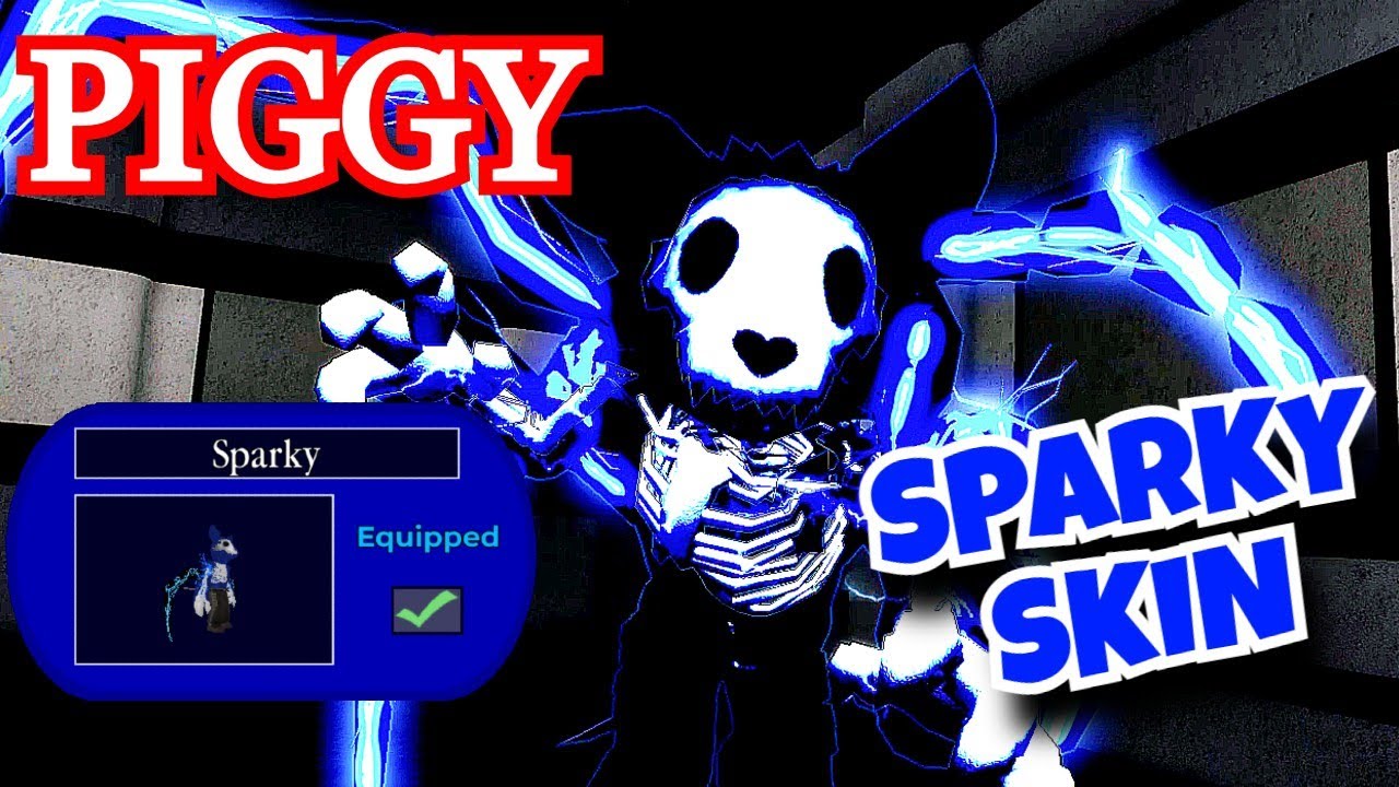 NEW SPARKY SKIN OUT! + SHOWCASE | ROBLOX PIGGY - YouTube