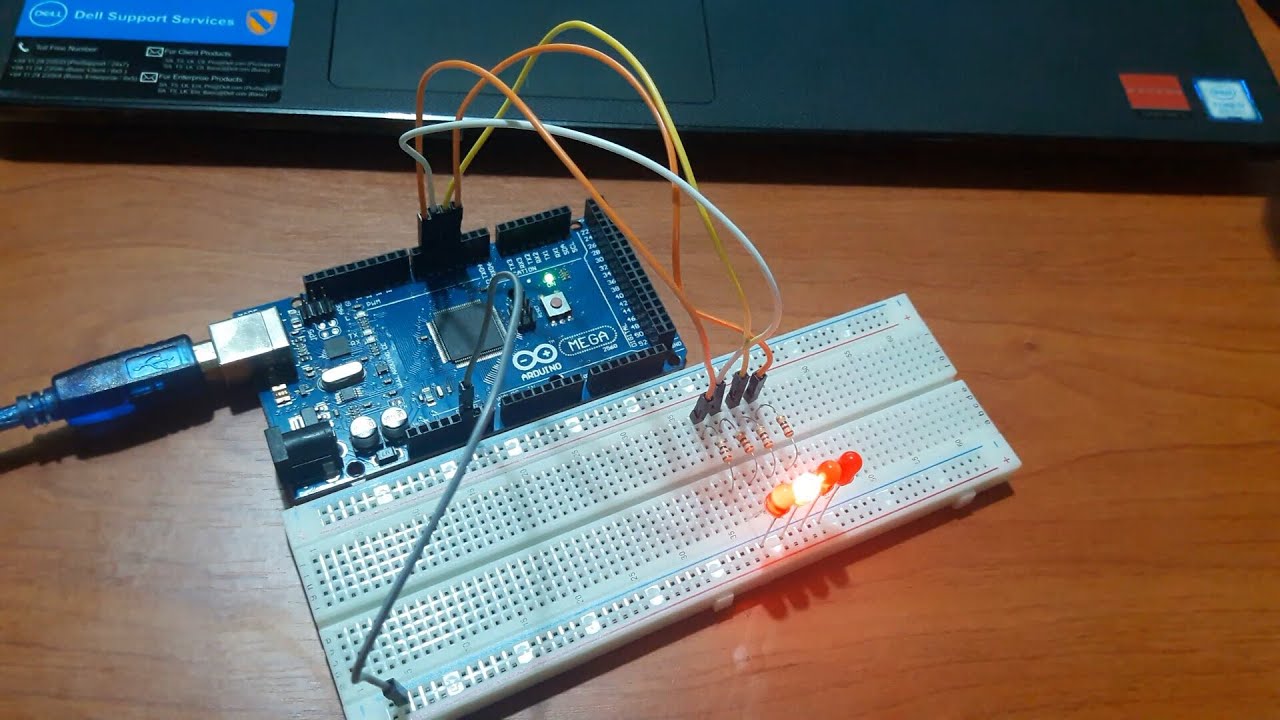 2 Programming The Arduino And Controlling Leds සිංහල Sinhala Youtube