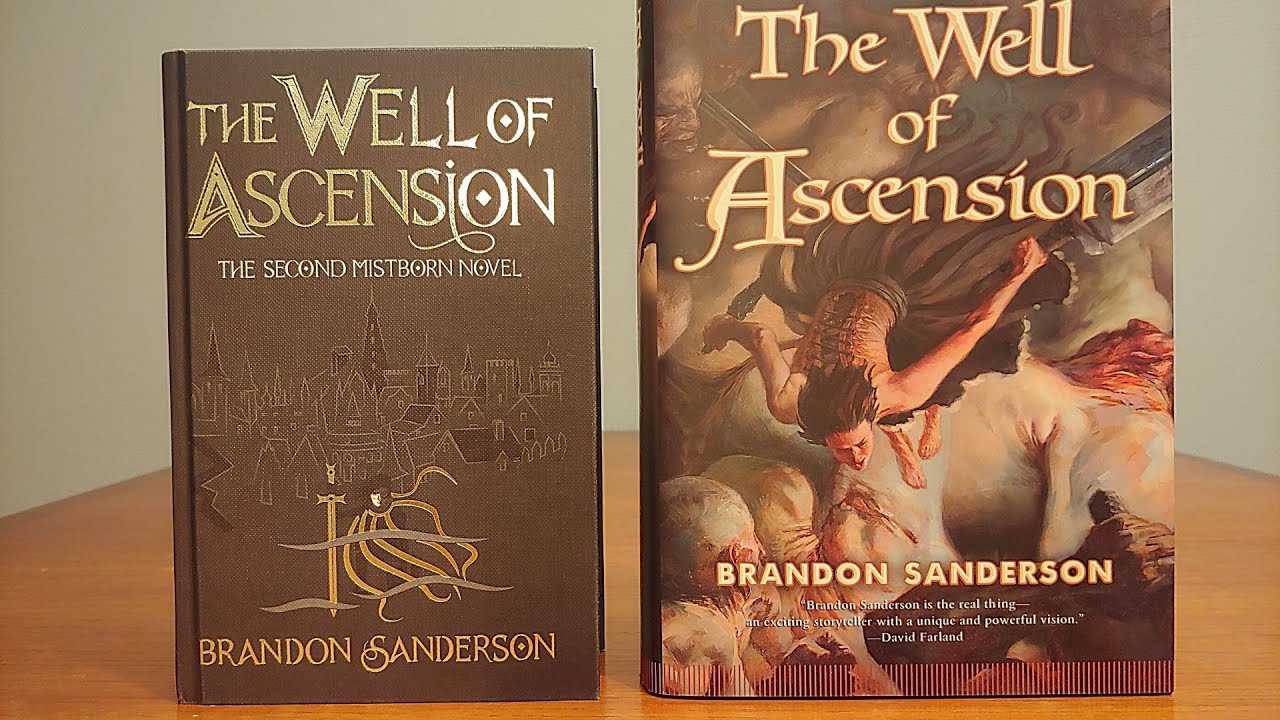 Comparing Mistborn: The Well of Ascension Tenth Anniversary Edition and ...