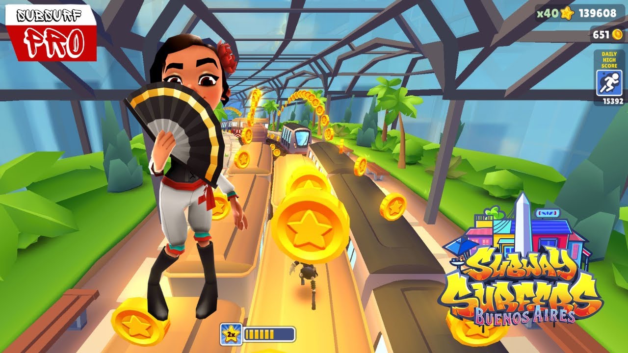 Subway Surfers Rosa: Train is Lava Escape Challenge! - YouTube