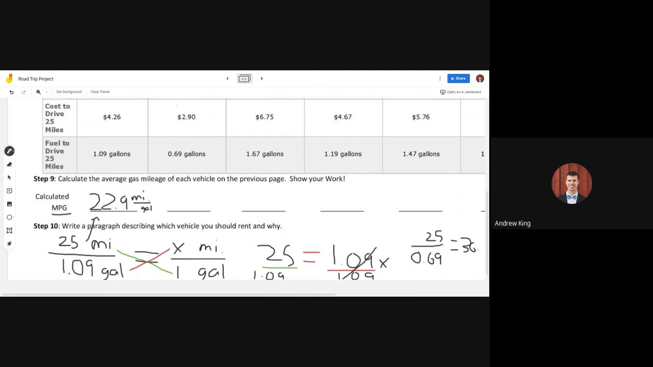 Senior Math Road Trip Project - Part 2 - YouTube