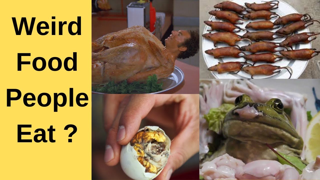 Weird and crazy food that people eat alive| mr.facto - YouTube