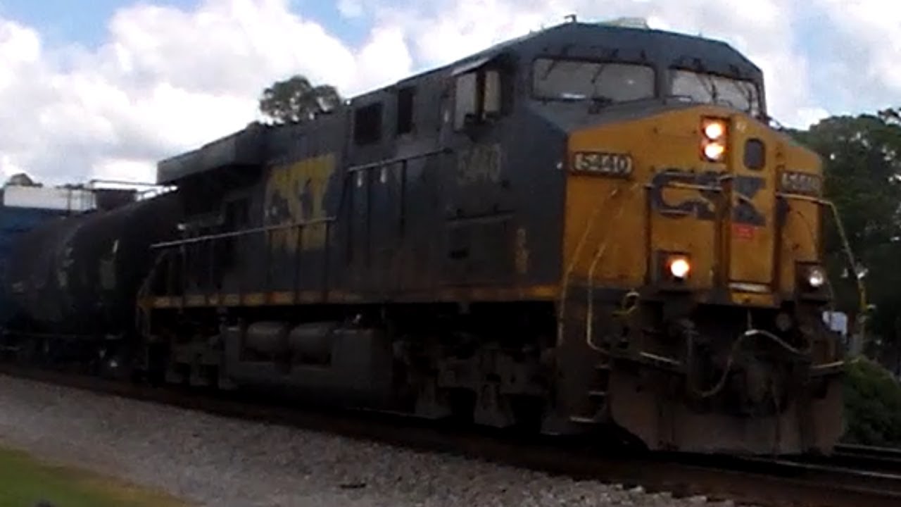 CSX TRAINS 2024: CSX 5440 on CSX L795-31 in Folkston, GA. 8/31/24 - YouTube