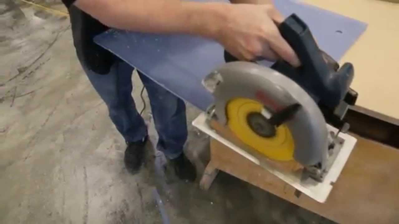 Rough Cutting and Finish Routing 3form Chroma - YouTube