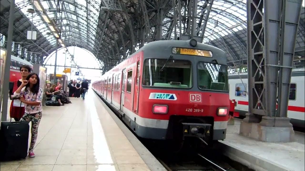 DB Br 420 / ET 420 | RNV | S-Bahn Frankfurt | Triebwagen | Frankfurt HBF | Anno 2013 | Brttrainz ...