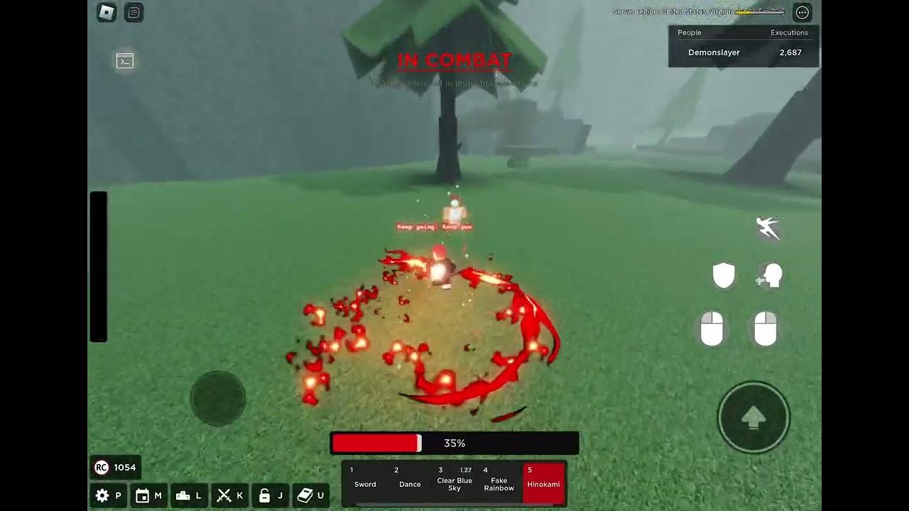 Roblox rogue demon | new sun breathing one shot combo (100+ damage) - YouTube