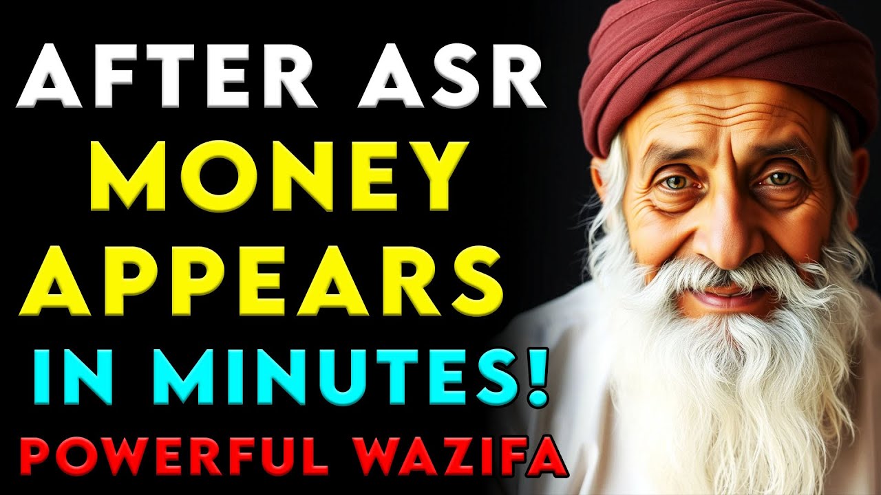After Asr, Read This Once — Miraculous Wealth Appears in Minutes Ya ...