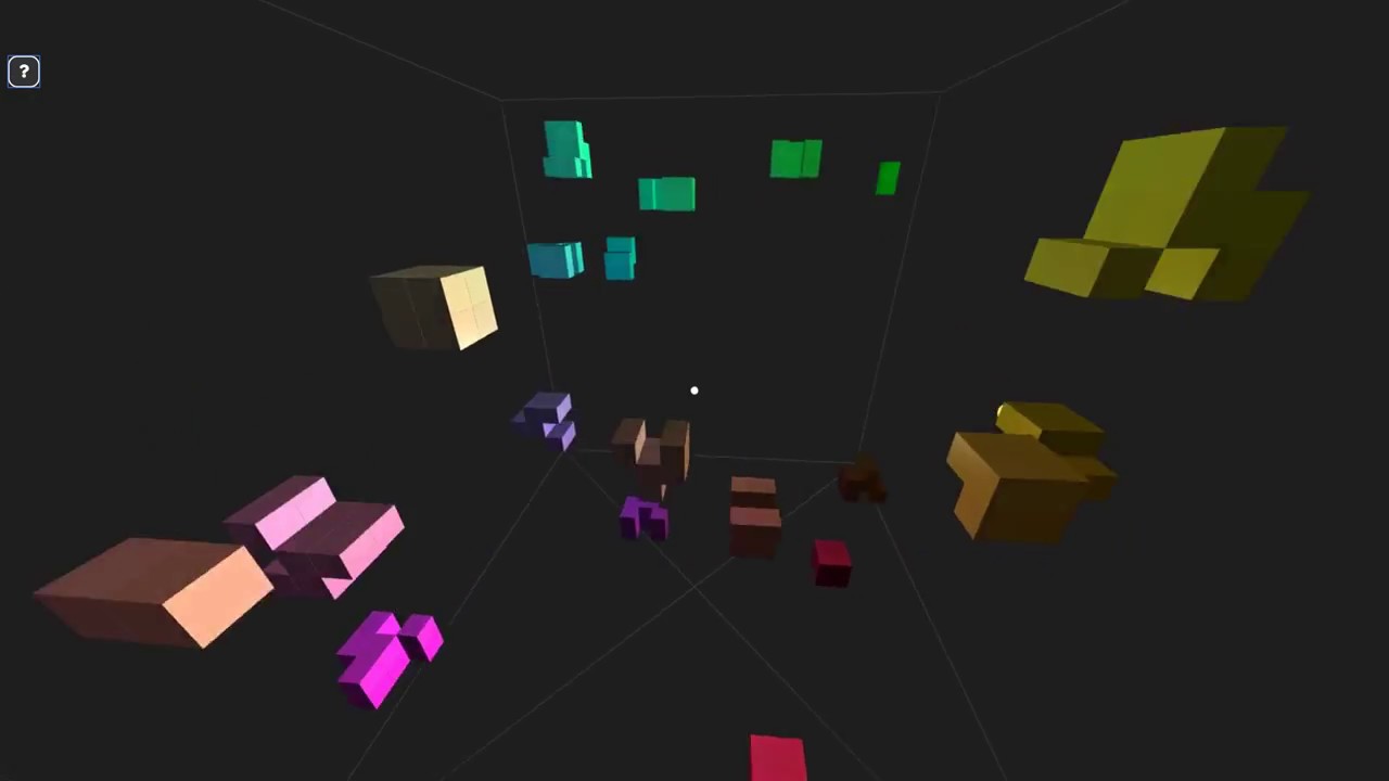 3D Cellular Automata - Game of Life v2 - YouTube