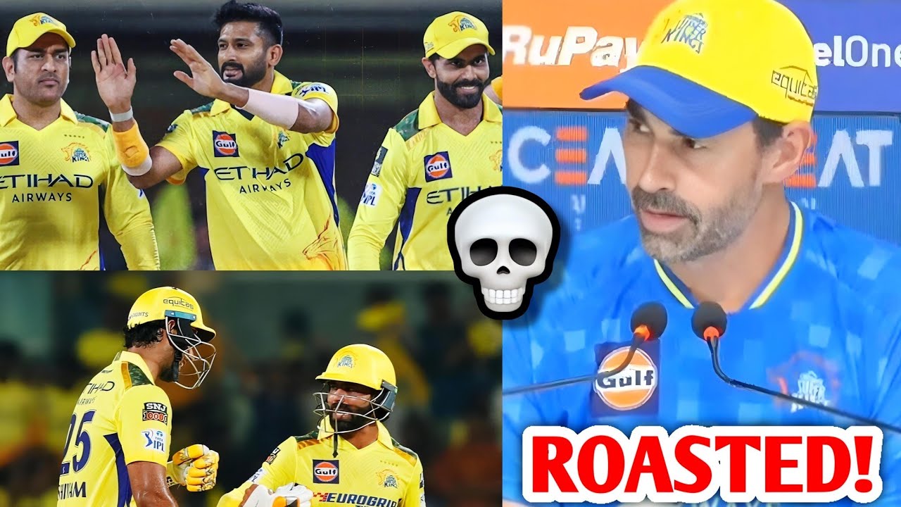 CSK Coach Fleming needs to Hesitate...💀| Stephen Fleming ROAST CSK ...