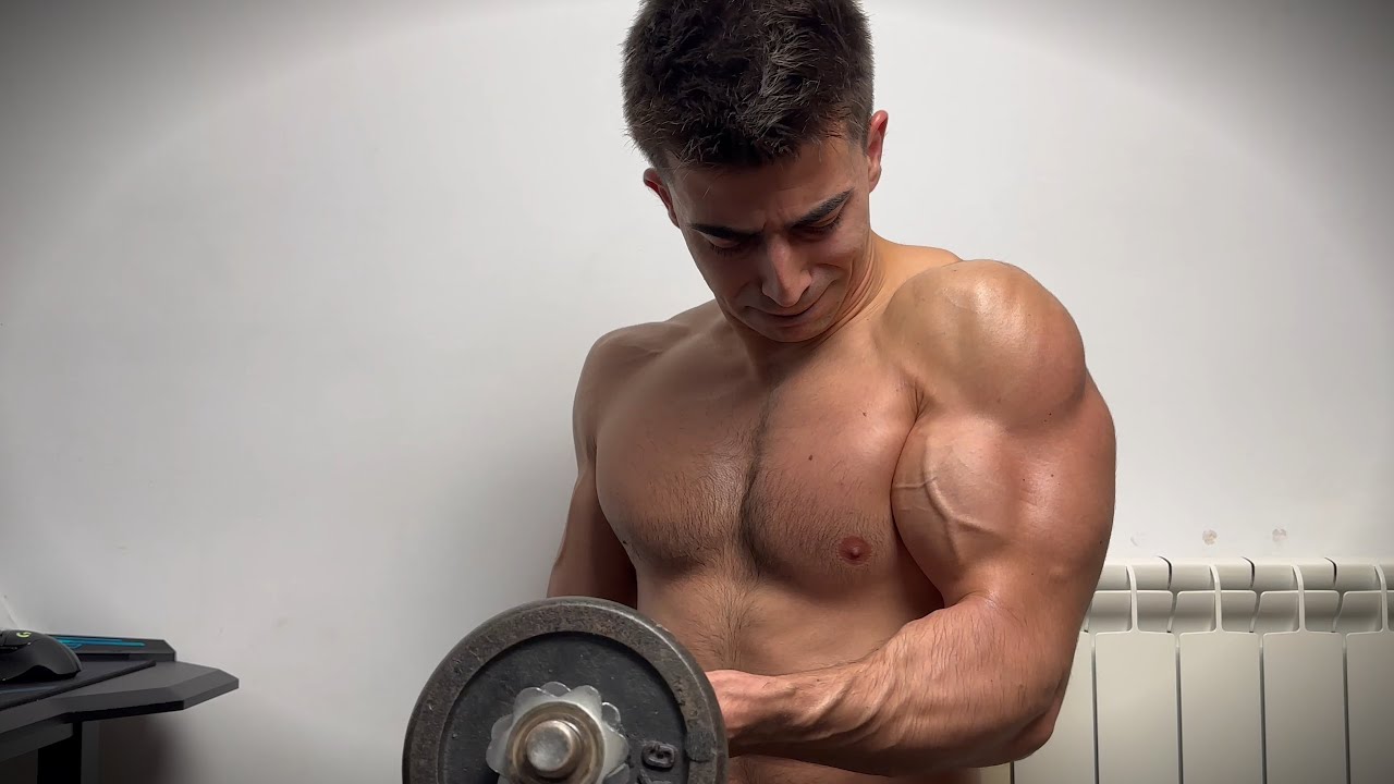 Forearms Workout & Flexing - YouTube