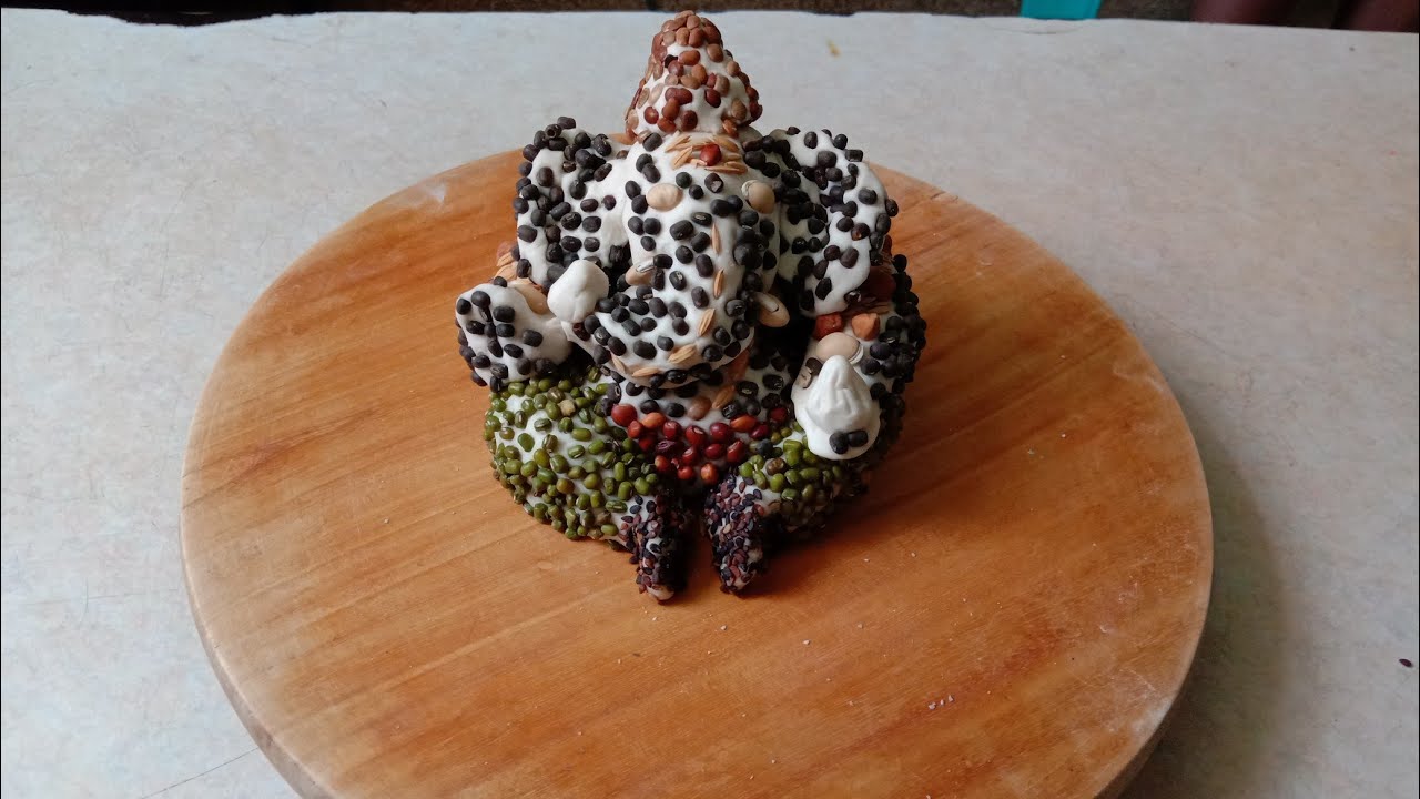 நவதானிய பிள்ளையார் / Navadhanya Ganesha/Eco Friendly Ganesha Making ...