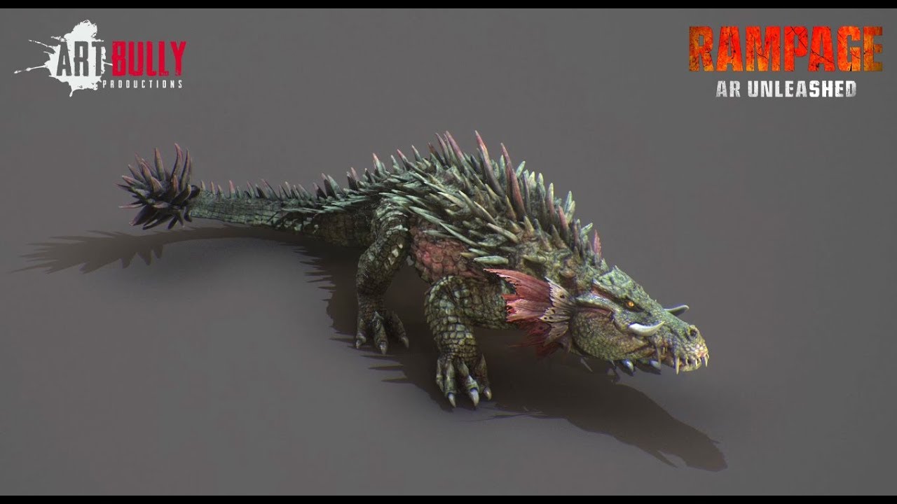 Art Bully Productions Rampage AR Unleashed Animation Reel - YouTube