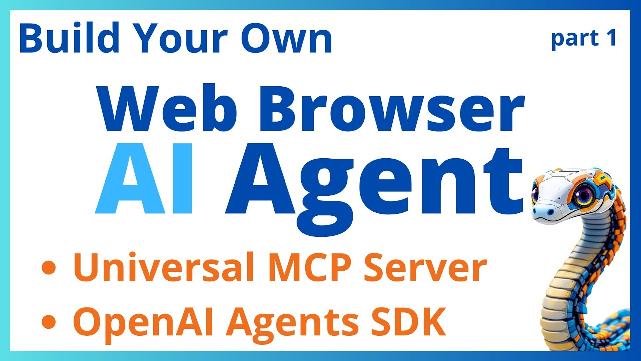 Build a Web Browser AI Agent - YouTube