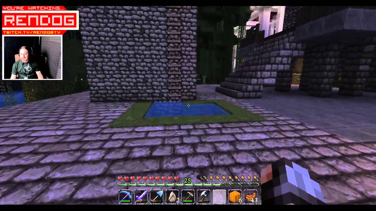 RENDOG'S FIRST EVER MINECRAFT SURVIVAL LIVESTREAM #1 (06 July 2015 ...