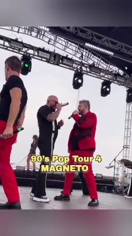 “Magneto revive los 90's Pop Tour 4 con ‘Vuela Vuela’ #magneto # ...