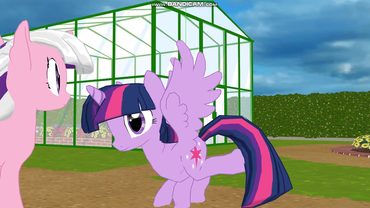 (MMD) Twilight Sparkle verwendet, um eine Blase zu blasen - YouTube