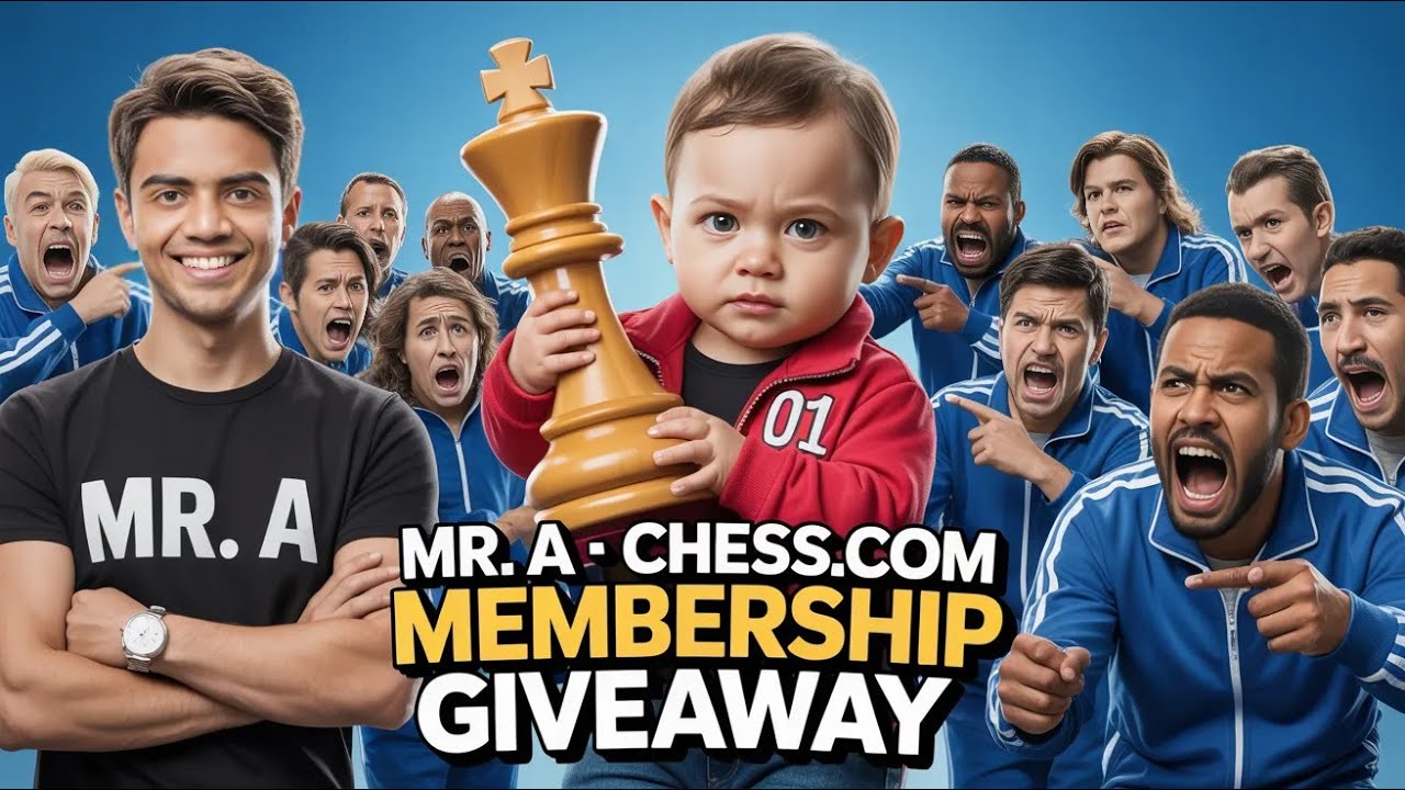 CHESS.COM MEMBERSHIP GIVEAWAY LIVE! - YouTube