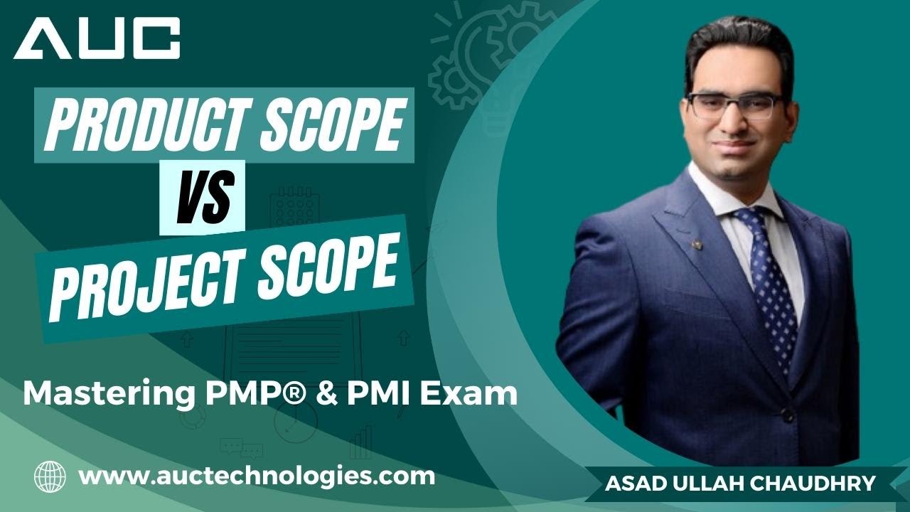 Product Scope Vs Project Scope | PMP - PMI Exam Training Full course ...