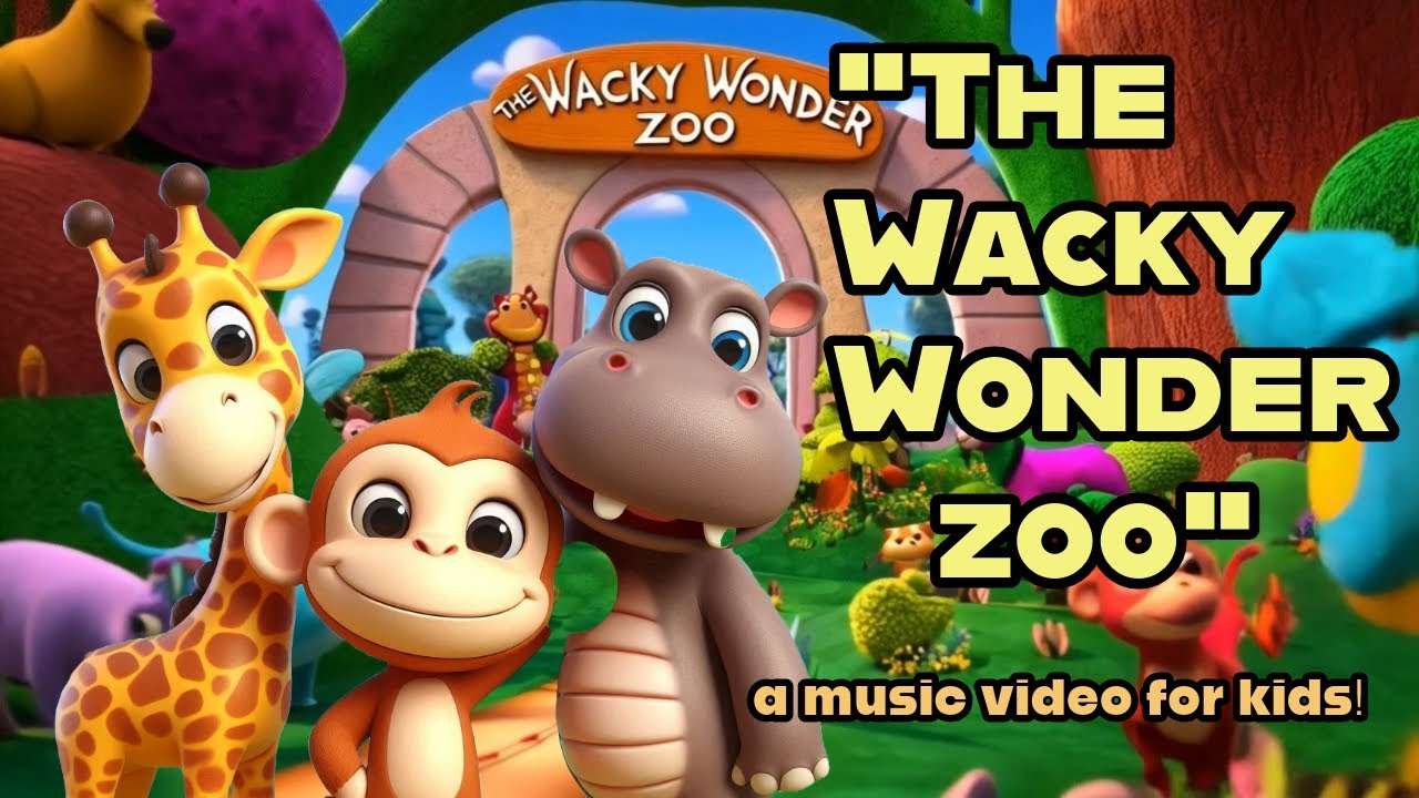 Let’s go to the “WACKY WONDER ZOO”! - a music video for kids ages 2-7 ...