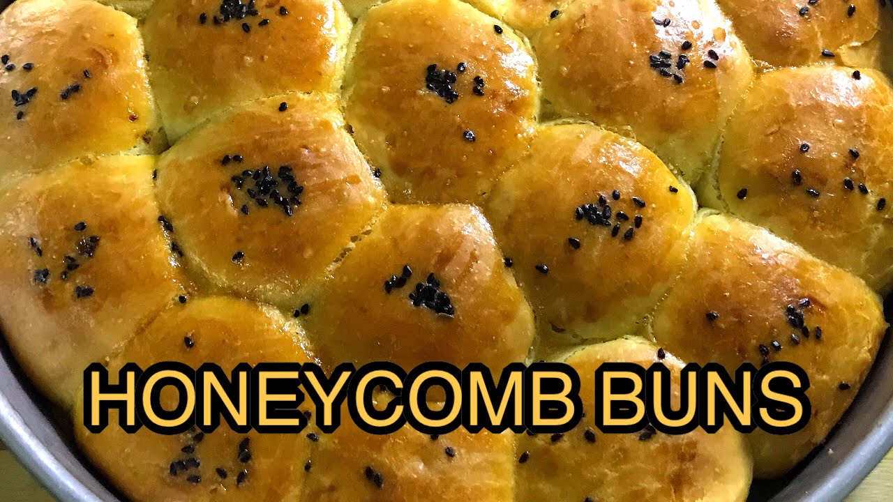 Honeycomb buns|| cheese honeycomb buns|| date honeycomb buns|| how to ...
