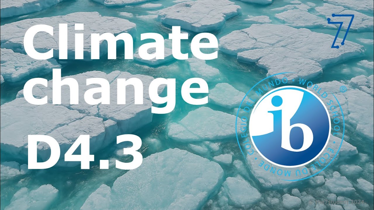 2025 IB Biology – D4.3 Climate change - YouTube