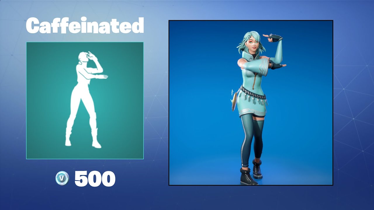 Caffeinated (Updated version) | Fortnite Emote - YouTube
