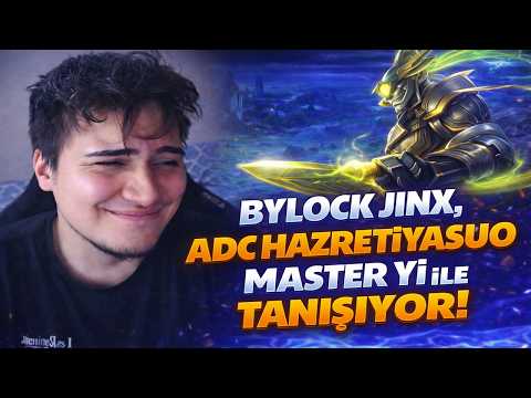 BYLOCK JİNX'E KRİTİK ADC MASTER Yİ HAZRETİYASUO ŞOKU! İNANİLMAZ BİR BUİLD VE HASAR!