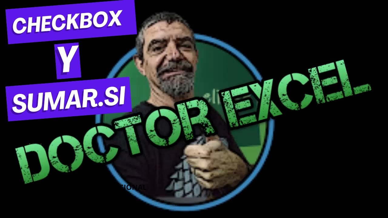 TOTALES con CHECKBOX y SUMAR.SI en EXCEL [CASILLAS DE VERIFICACIÓN ...
