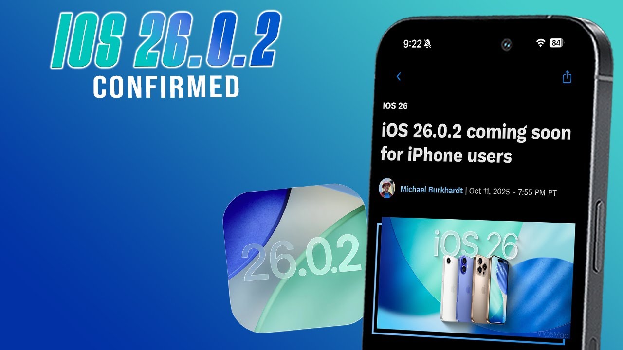 iOS 26.0.2 CONFIRMED - Bug Fix Update is COMING - YouTube