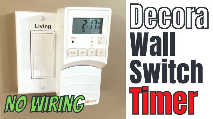 Autochron Programmable Wall Light Switch Timer | Shelly Lighting