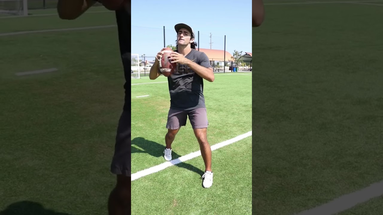 QB Drill To AVOID GETTING SACKED - YouTube