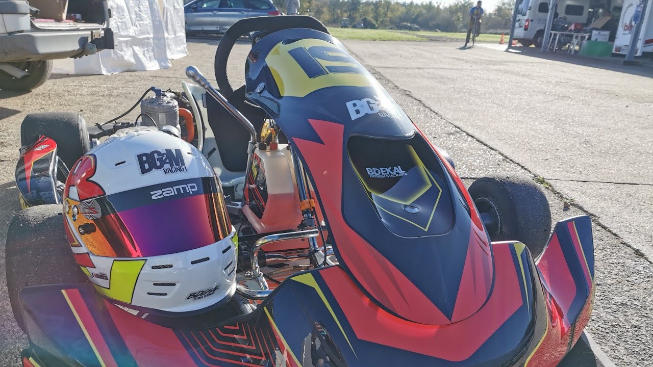 Kz125 karting 45 - Saint Benoît sur Loire - YouTube