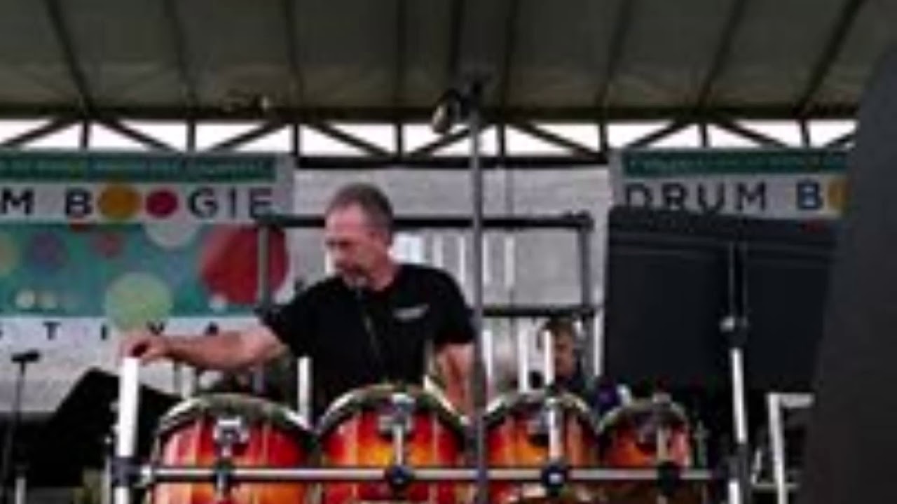 Drummers meet Downing Drums! WALLY GATOR WATSON BIG BAND - YouTube