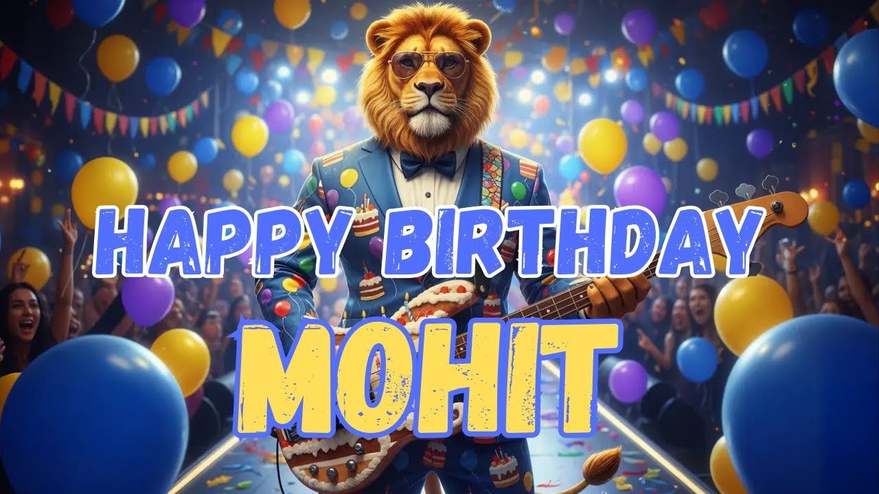MOHIT Happy Birthday Song - Happy Birthday to Mohit - YouTube