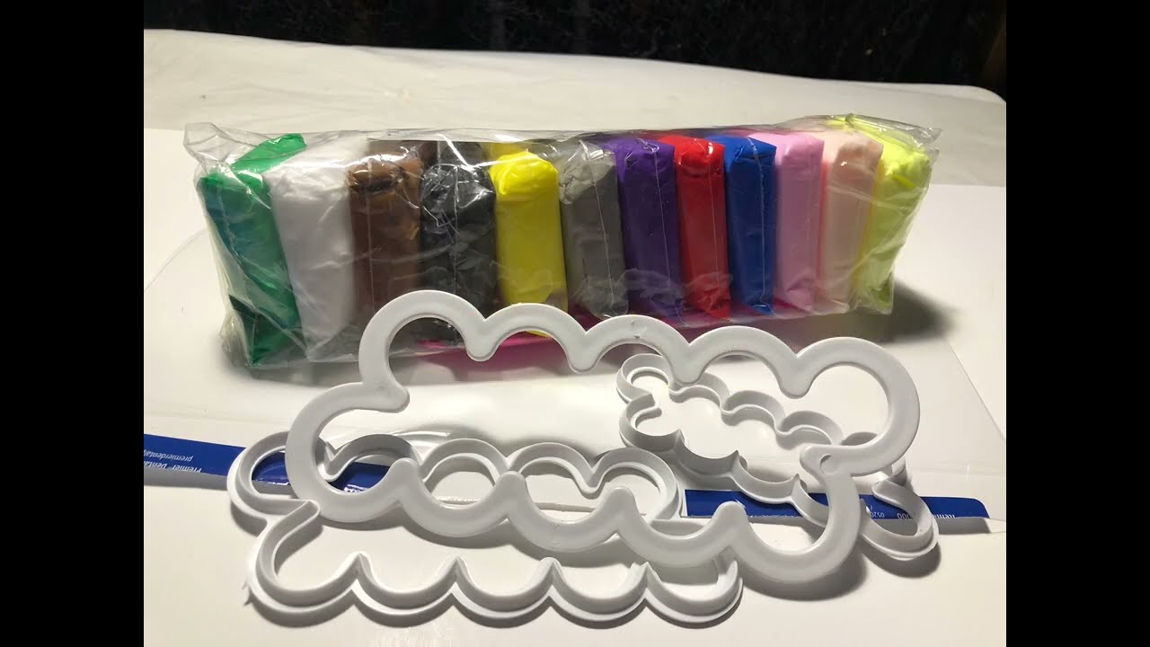 Testing out Temu air dry clay & Rose cutters - YouTube