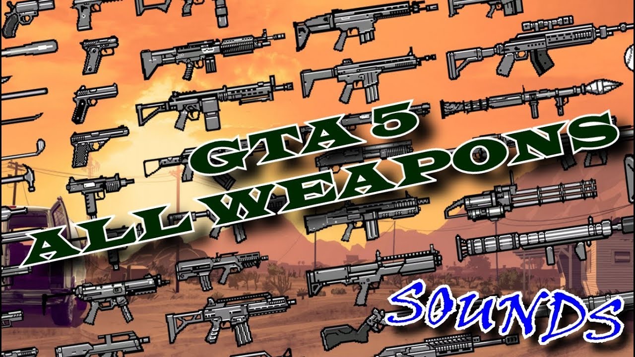 GTA [RAGE MP] All Weapons First Person - YouTube
