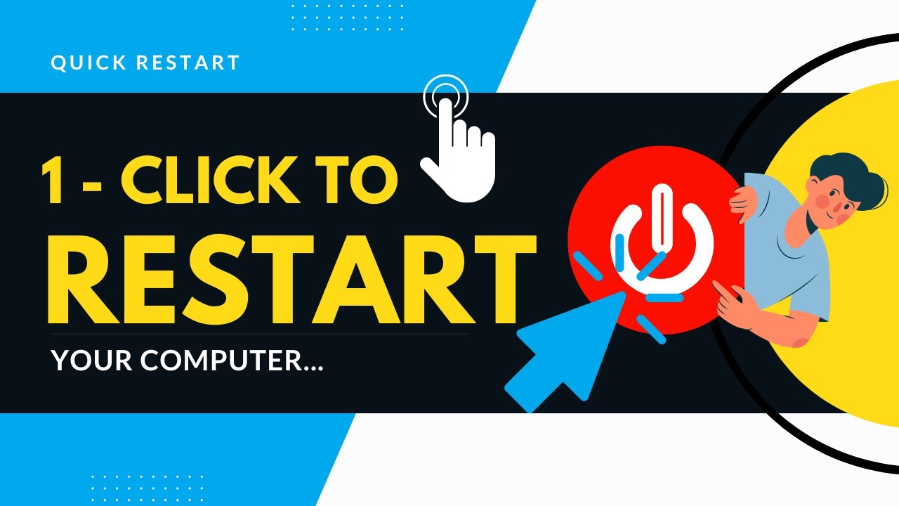 How To Restart Your Pc In Single Click Only Create A Restart Shortcut On Desktop YouTube How To Restart Your Pc In Single Click Only Create A Restart Shortcut On Desktop YouTube