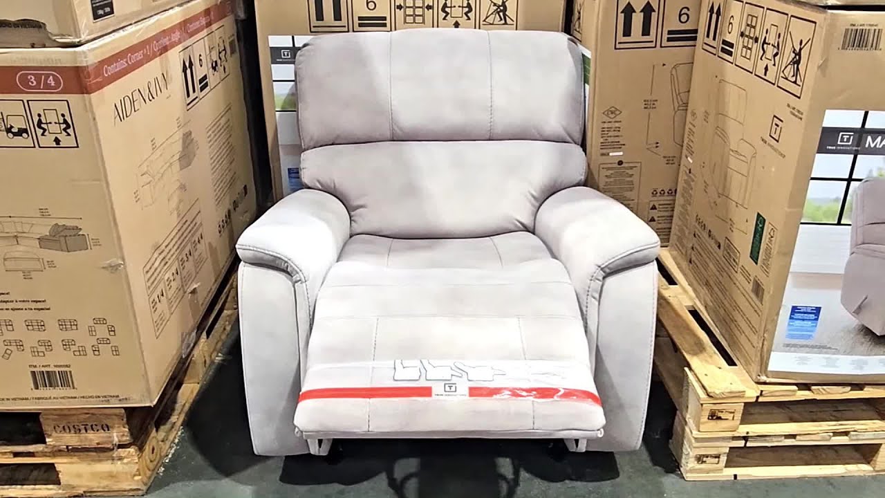 TRUE INNOVATIONS HAYDEN FABRIC MANUEL ROCKER RECLINER Shop with us at ...