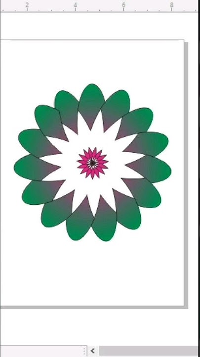 Corel draw me logo kaise banaye I Corel Draw Design. Flower Design # 2. #shorts #shortvideo # ...