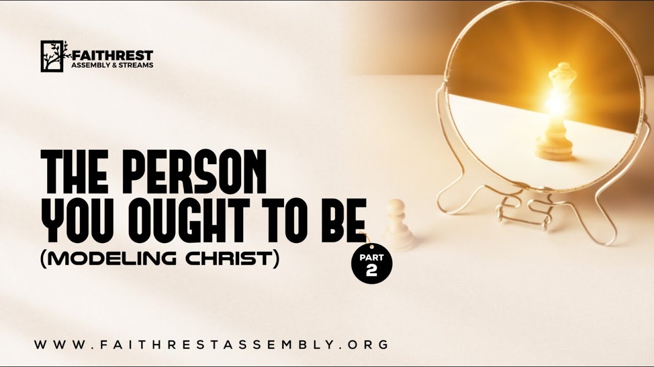 The Person You Ought To Be (Part 2) | Midweek Bible Study | Pastor Tayo ...