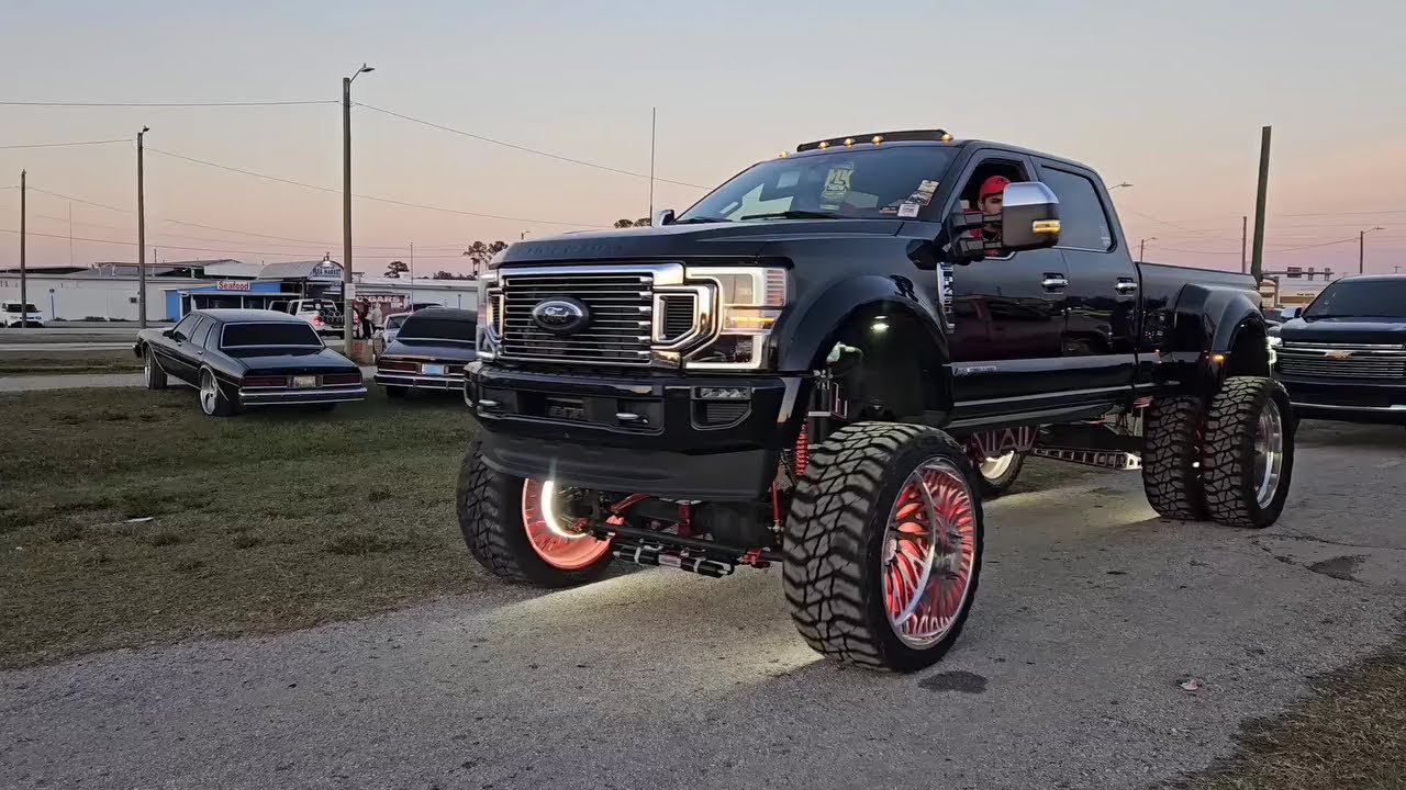 Ford F450 on Amani Off-Road Vamos at MLK Carshow 🔥 - YouTube
