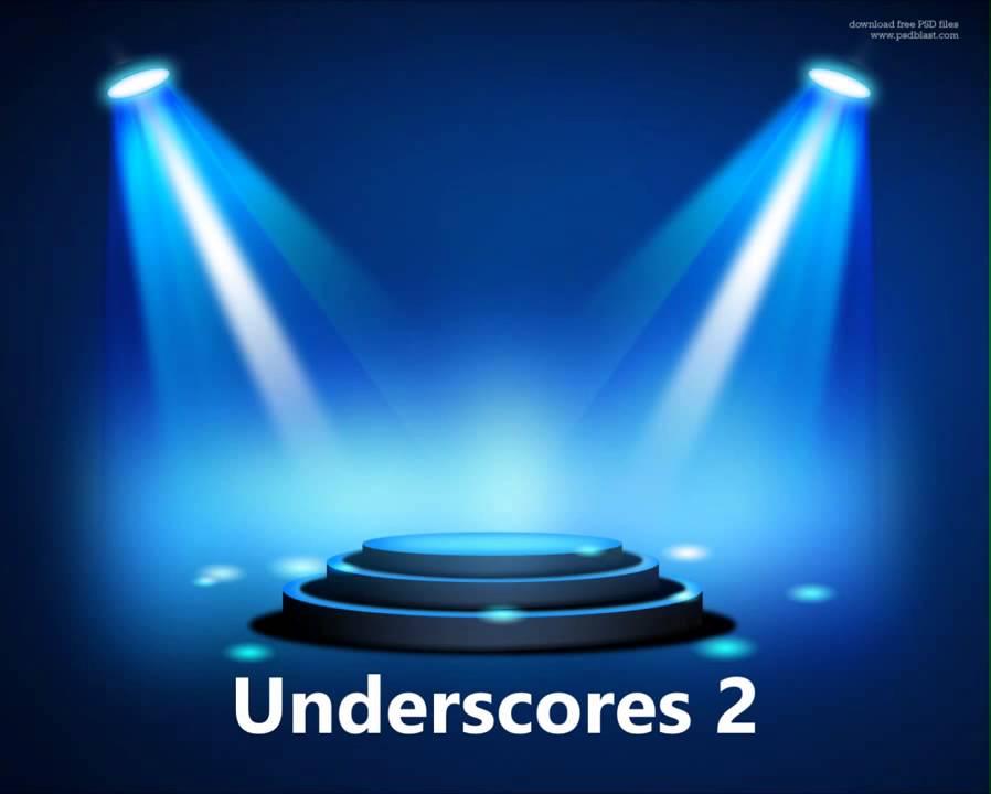 Background Music Video - Underscores 2 - YouTube
