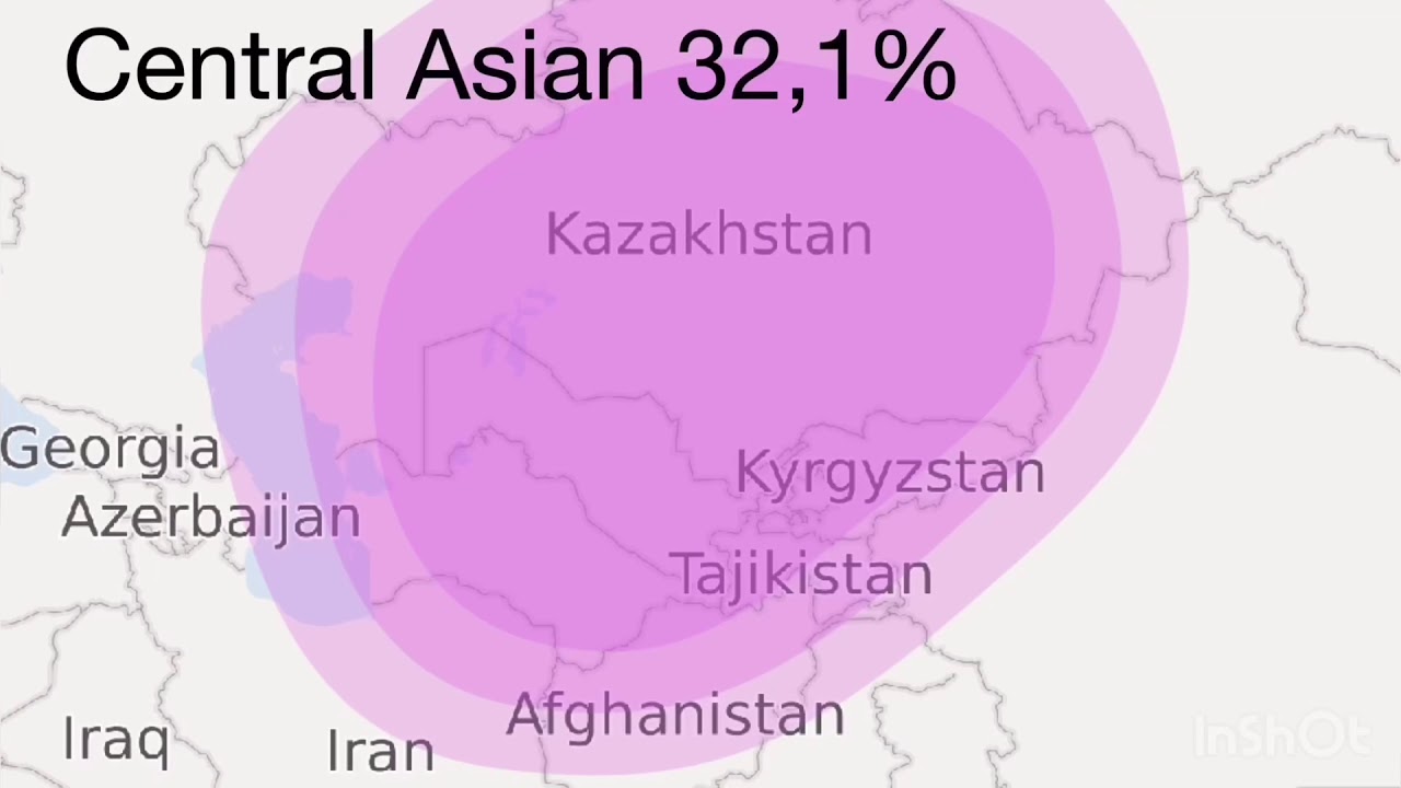 Kazakh nayman DNA test myheritage wow qıwı - YouTube