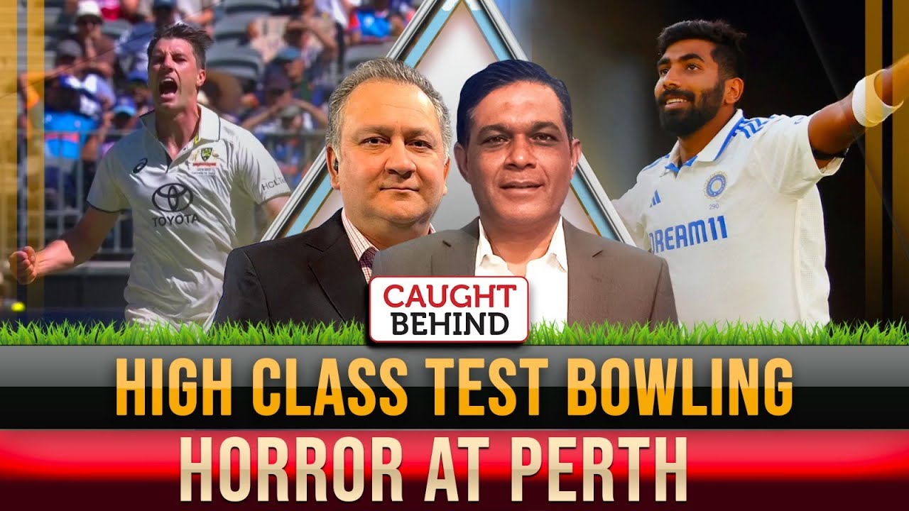 High Class Test Bowling | Horror At Perth | Caught Behind - YouTube