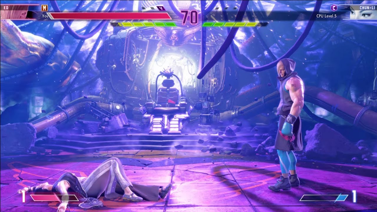 Street Fighter 6 Ruined Lab + Ed Costume 2 + Chun-Li Costume 3 Gameplay ...