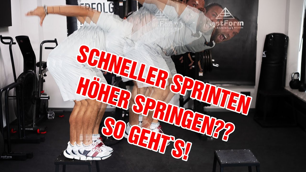 SCHNELLER SPRINTEN? HÖHER SPRINGEN? SO GEHT`S! - YouTube